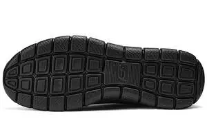 Sketchers Track Broader Athletic Sneakers - Black