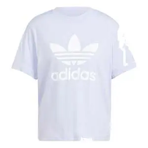 Adidas Adicolor Trefoil Boxy T-shirt - Purple