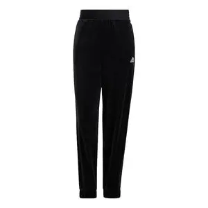 Adidas Velour Track Pants - Black