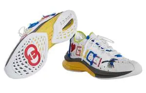 Gucci Run Sneaker 'lovelight - White/blue/red