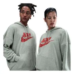 Nike X Stranger Things Graphic Hoodie - Grey