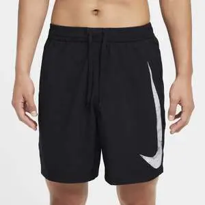 Nike Dri-fit 7" Shorts With Swoosh Graphic