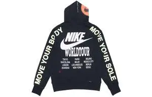 Nike World Tour Graffiti Print Hoodie