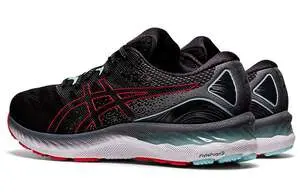 Asics Gel-nimbus 23 Athletic Sneakers - Black/grey/pink