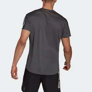 Adidas Own The Run Training Short Sleeve Shirt - Dark Gray
