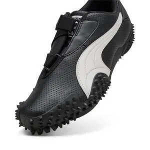 PUMA Mostro Perforated Leather Sneakers - Black/white