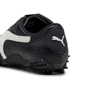 PUMA Mostro Perforated Leather Sneakers - Black/white