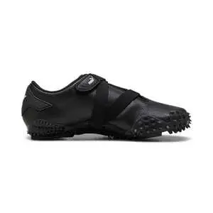 PUMA Mostro Perforated Leather Sneakers - Black/white
