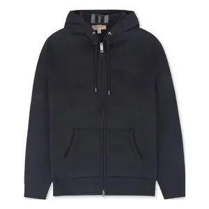 Burberry Zip-up Hooded Cardigan