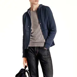 Burberry Zip-up Hooded Cardigan