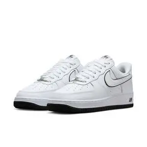 Nike Force 1 Low Top Sneakers - White/black
