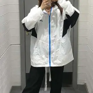 Nike Colorblock Logo Hooded Zipper Jacket