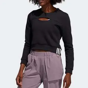 Adidas Training Sport Round Collar Leisure Short Jacket