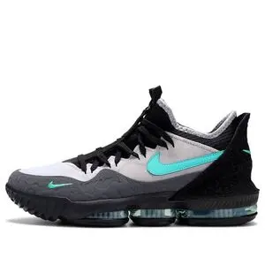 Nike X Atmos Lebron 16 Low "clear Jade - Blue/grey