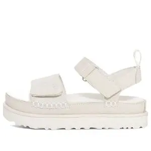 UGG Goldenstar Flatform Sandal - White
