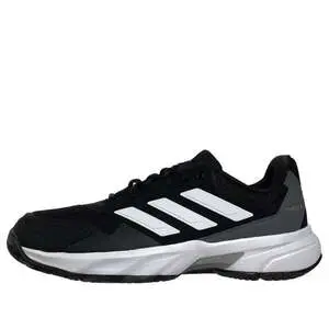 Adidas Courtjam Control 3 Tennis Shoes - Black/white