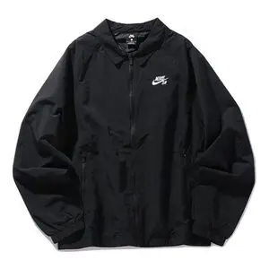 Nike Woven Logo Jacket - Black