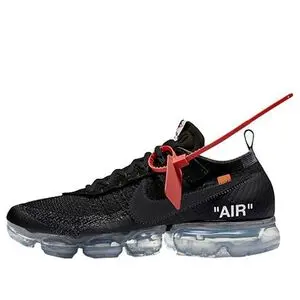Nike X Off-white Air Vapormax "part 2 Black" Sneakers - Black/ttl Orange-clear