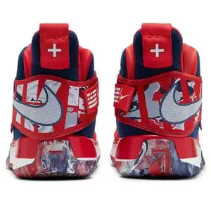 Nike Zoom Unvrs Flyease High Top Sneakers - Red/white