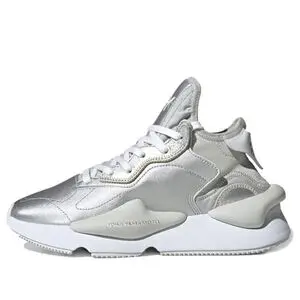 Adidas Y-3 Kaiwa High Top Sneakers Silver/gray