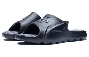LI-NING Slides With Camouflage Detailing - Black Camo