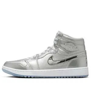 JORDAN 1 High Golf Sneakers - Silver