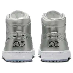 JORDAN 1 High Golf Sneakers - Silver