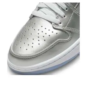 JORDAN 1 High Golf Sneakers - Silver