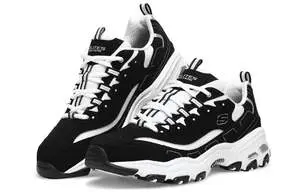 Sketchers D'lites Daddy Shoes 'white Black - White/black