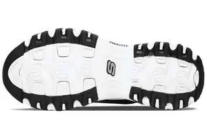 Sketchers D'lites Daddy Shoes 'white Black - White/black