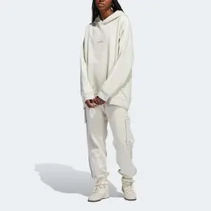 Adidas Ivy Park Reflective Logo Print Pullover Hoodie