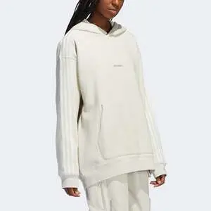 Adidas Ivy Park Reflective Logo Print Pullover Hoodie