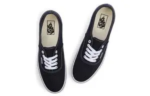 VANS Authentic Low Top Lace-up Sneakers - Blue/white