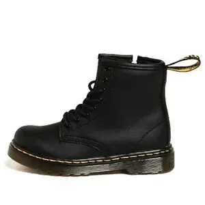 Dr. Martens 1460 Softy T Leather Lace Up Boots - Black