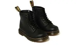 Dr. Martens 1460 Softy T Leather Lace Up Boots - Black