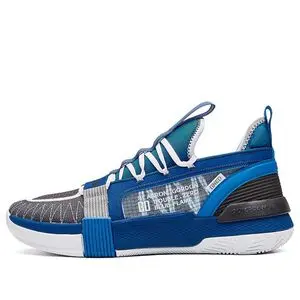 361 DEGREES X Qu!k Foam Lite Running Shoes - Blue/white/black