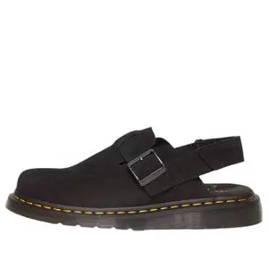 Dr. Martens Jorge Ii Suede Mules - Black