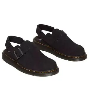 Dr. Martens Jorge Ii Suede Mules - Black