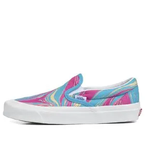 VANS Vans Anaheim OG Marble Slip-On Sneakers Blue/pink