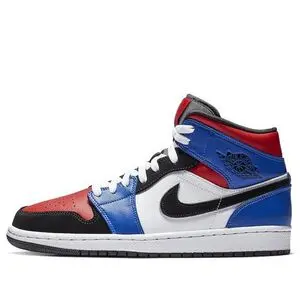 JORDAN Air Jordan 1 Retro Mid 'Top 3' White/black-hyper Royal-university Red