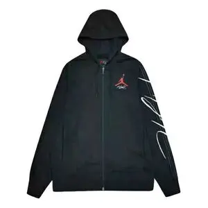 JORDAN Air Zipper Hoodie - Black