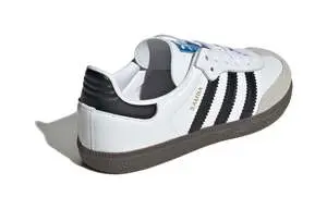 Adidas Samba Og C "white Gum" Sneakers - Cloud White/core Black/gum