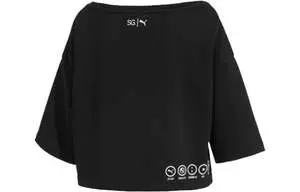 PUMA Printed Round Neck Sweatshirt