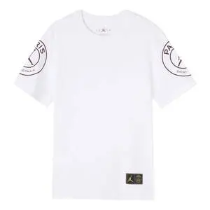 JORDAN Paris Saint-germain Printing Logo Short Sleeve