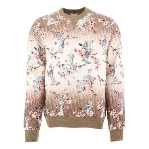 Dior X Sorayama All Over Graphic Print Sweatshirt - Brown