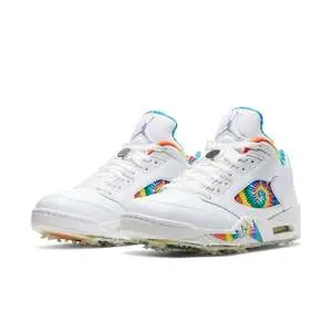 JORDAN Air 5 Low Golf "peace, Love, And Golf" Sneakers