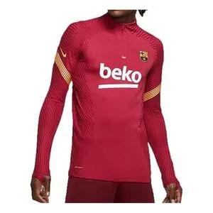 Nike Fc Barcelona Vaporknit Strike Football Drill Top 'red - Default Colorway