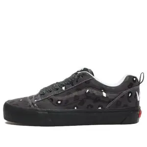 VANS Imran Potato X Knu-skool Vr3 Lx 'leopard Asphalt' Low Top Sneakers - Black