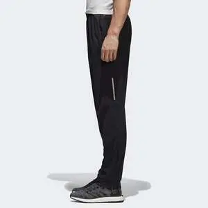 Adidas Zipper Tatting Sports Pants - Black