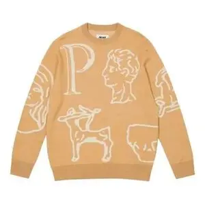 PALACE Archaeology Knit Sweater - Orange